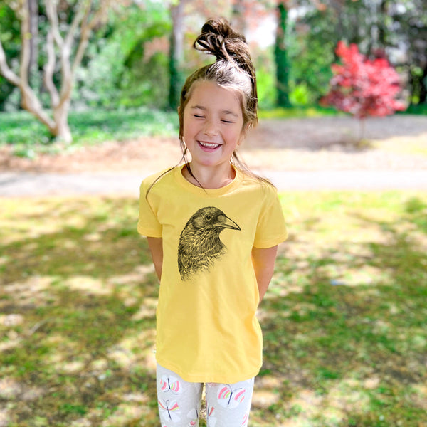 American Crow Bust - Corvus brachyrhynchos - Toddler/Youth Shirt ...