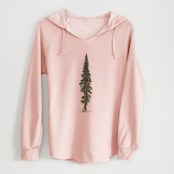 Lone Redwood - Cali Wave Hooded Sweatshirt - Because Tees