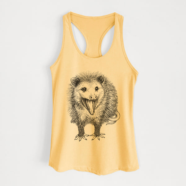 Hand-Drawn Hissing Opossum Apparel & Gifts | BeCause Tees - Because Tees